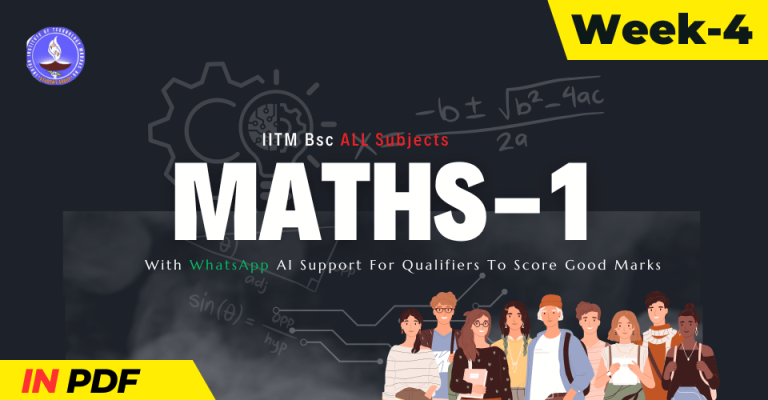 IIT Madras Graded Assignments - Students Community